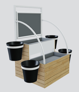 Flower Bunker 1200 - Planova